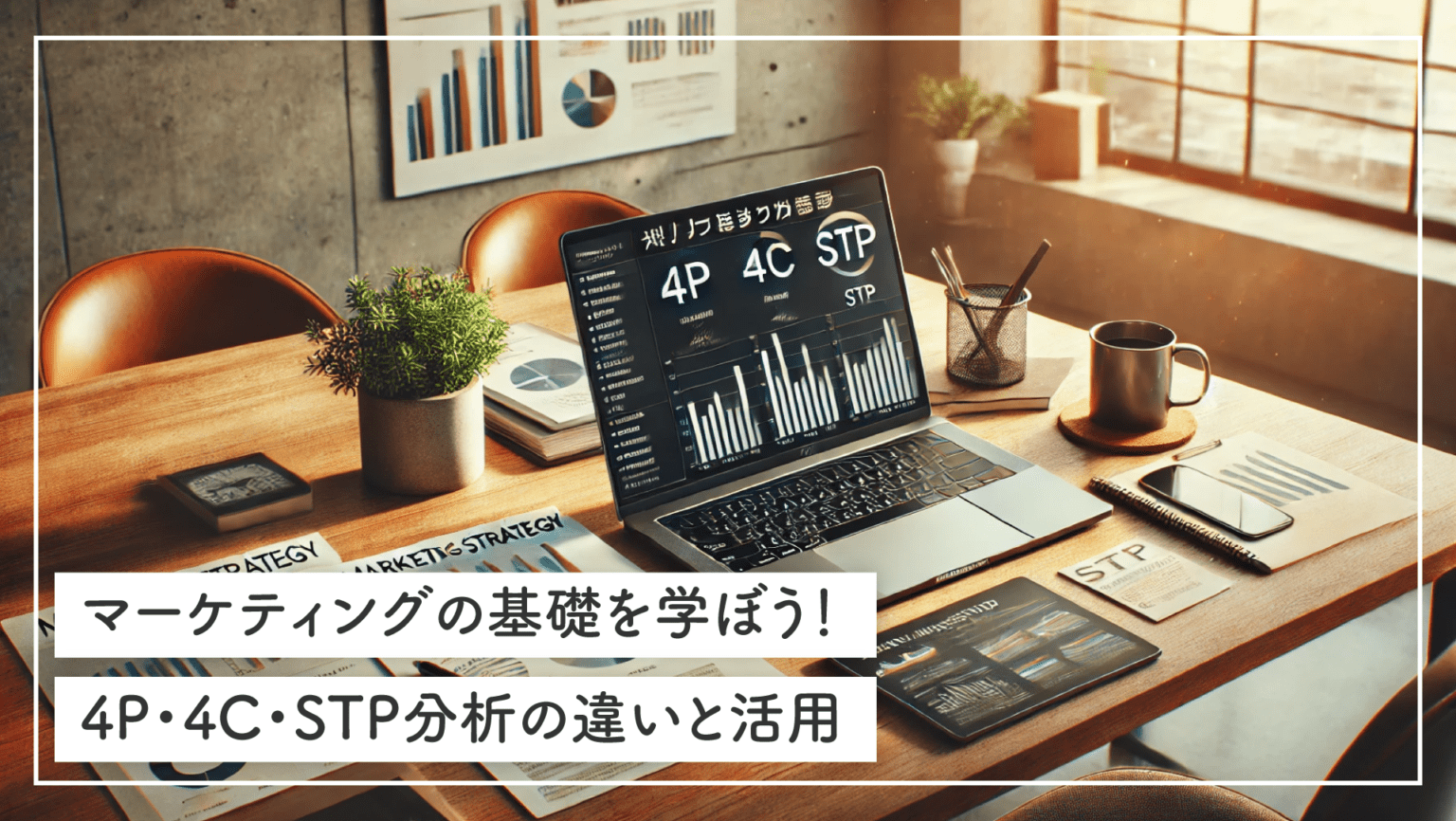 マーケティングの基礎を学ぼう！4P・4C・STP分析の違いと活用法 | ニコイチブログ